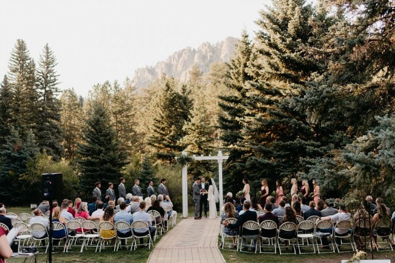 Mountain View Ranch Wedding | Pine, CO | Cara Eliz Photo